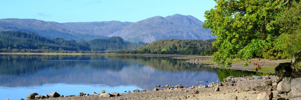 Loch Venachar is in the heart of the Trossachs and great for fishing ...